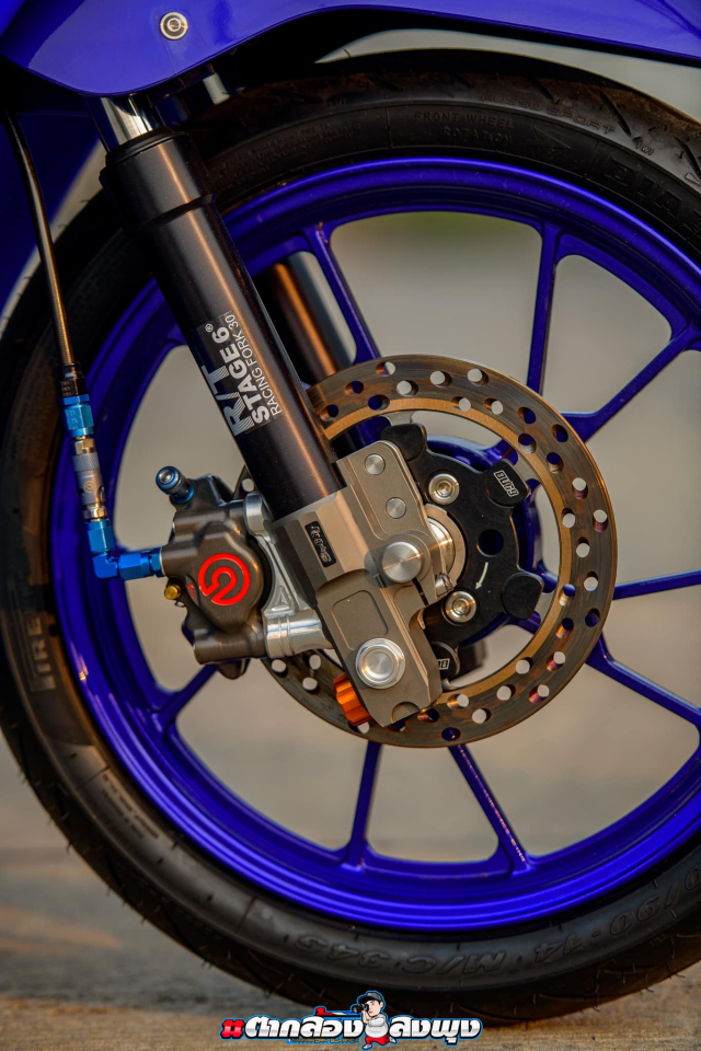 Yamaha Mio độ dòng heo thắng Moto3 hiếm thấy của nhà Brembo | 2banh.vn
