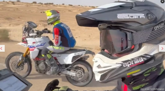 Aprilia Tuareg 457 mới được bắt gặp khi đang thử nghiệm | 2banh.vn