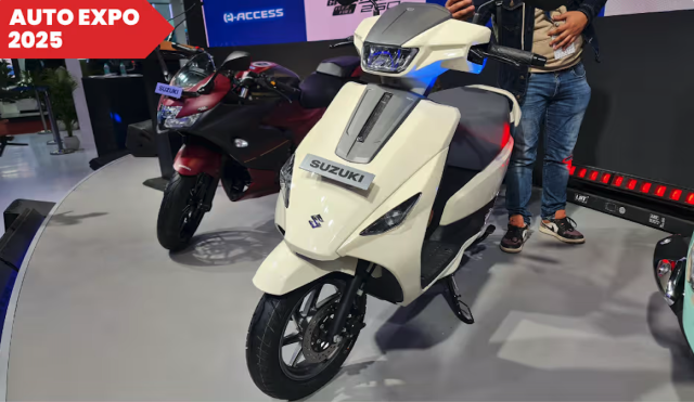 Suzuki E-Access hoàn toàn mới vừa ra mắt tại Auto Expo 2025 với giá bán ...