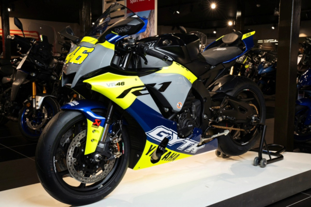 Yamaha ra mắt phiên bản đặc biệt Yamaha GYTR R1 Valentino Rossi Replica ...