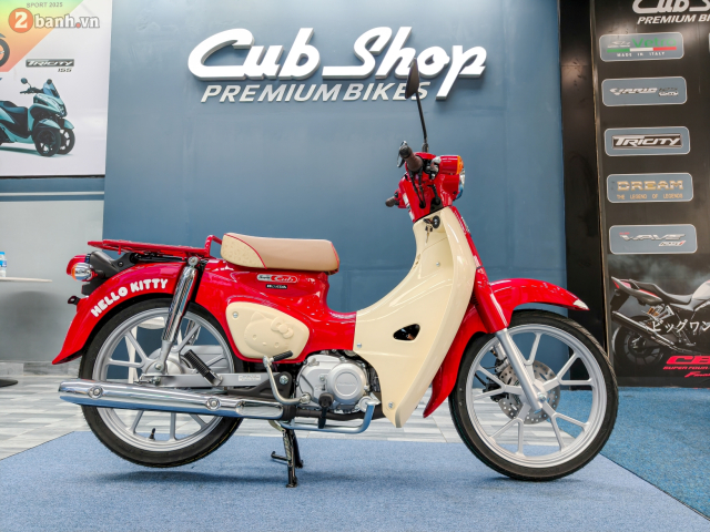 Hình ảnh thực tế Honda Super Cub 110 Hello Kitty vừa đổ bộ thị trường Việt Nam | 2banh.vn