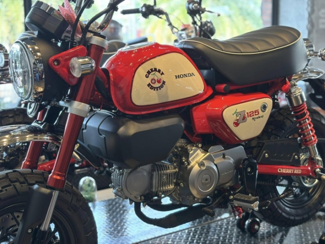 Bạn thích xe Monkey - Bạn thích ăn Cherry: Honda ra mắt phiên bản đặc ...