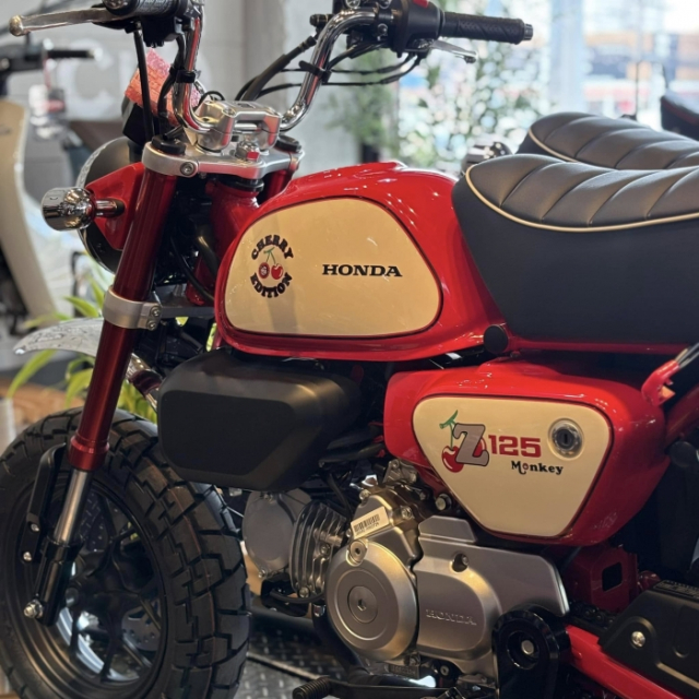 Bạn thích xe Monkey - Bạn thích ăn Cherry: Honda ra mắt phiên bản đặc ...