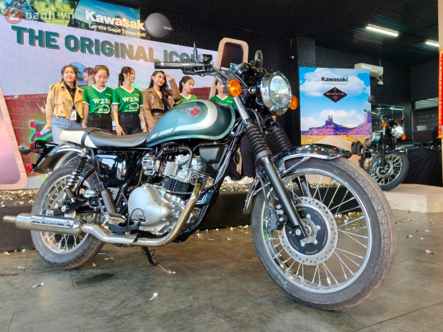 Kawasaki W230 2026 chính thức ra mắt thị trường Việt Nam với giá bán ...