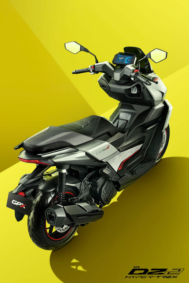 GPX DZ2 Hyper-Trex ra mắt ở Thái: Trang bị hơn hẳn Honda SH nhưng giá rẻ hơn cả Air Blade 160 ...