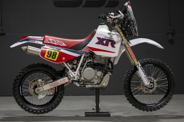 Lộ diện Honda XR600R Rally - Khi huyền thoại sa mạc sống lại theo cách ...