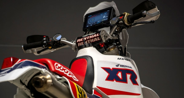 Lộ diện Honda XR600R Rally - Khi huyền thoại sa mạc sống lại theo cách ...