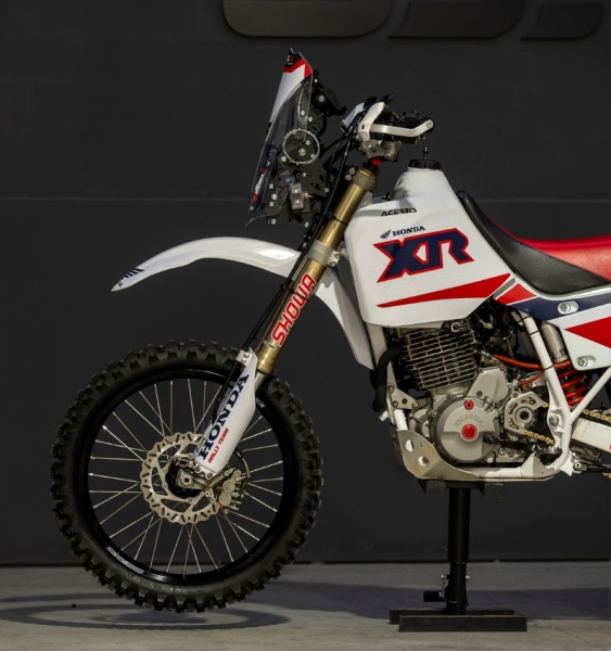 Lộ diện Honda XR600R Rally - Khi huyền thoại sa mạc sống lại theo cách ...